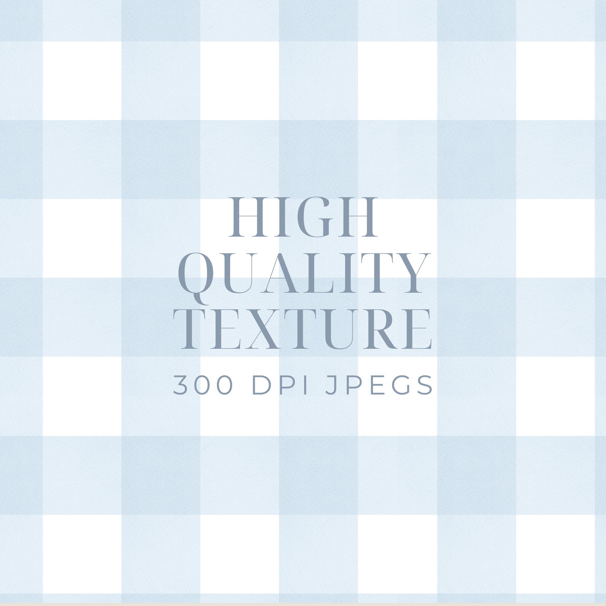 Watercolor Gingham Digital Paper | Baby Blue Plaid Seamless Pattern ...