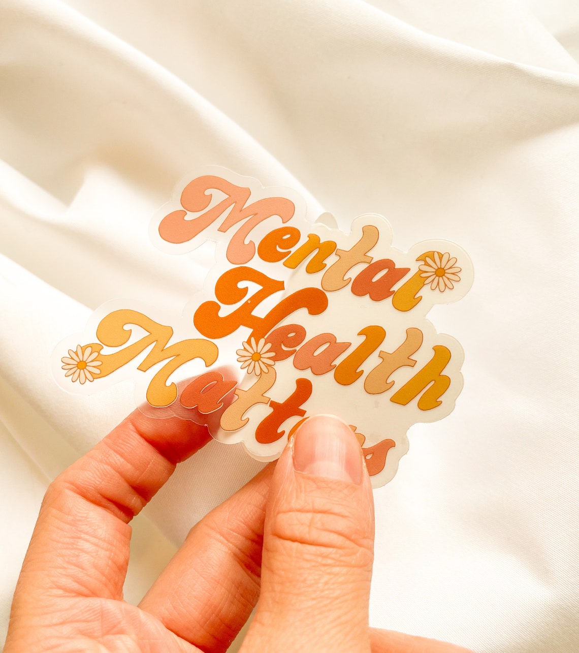 Mental Health Matters Clear Sticker Laptop Sticker - Etsy