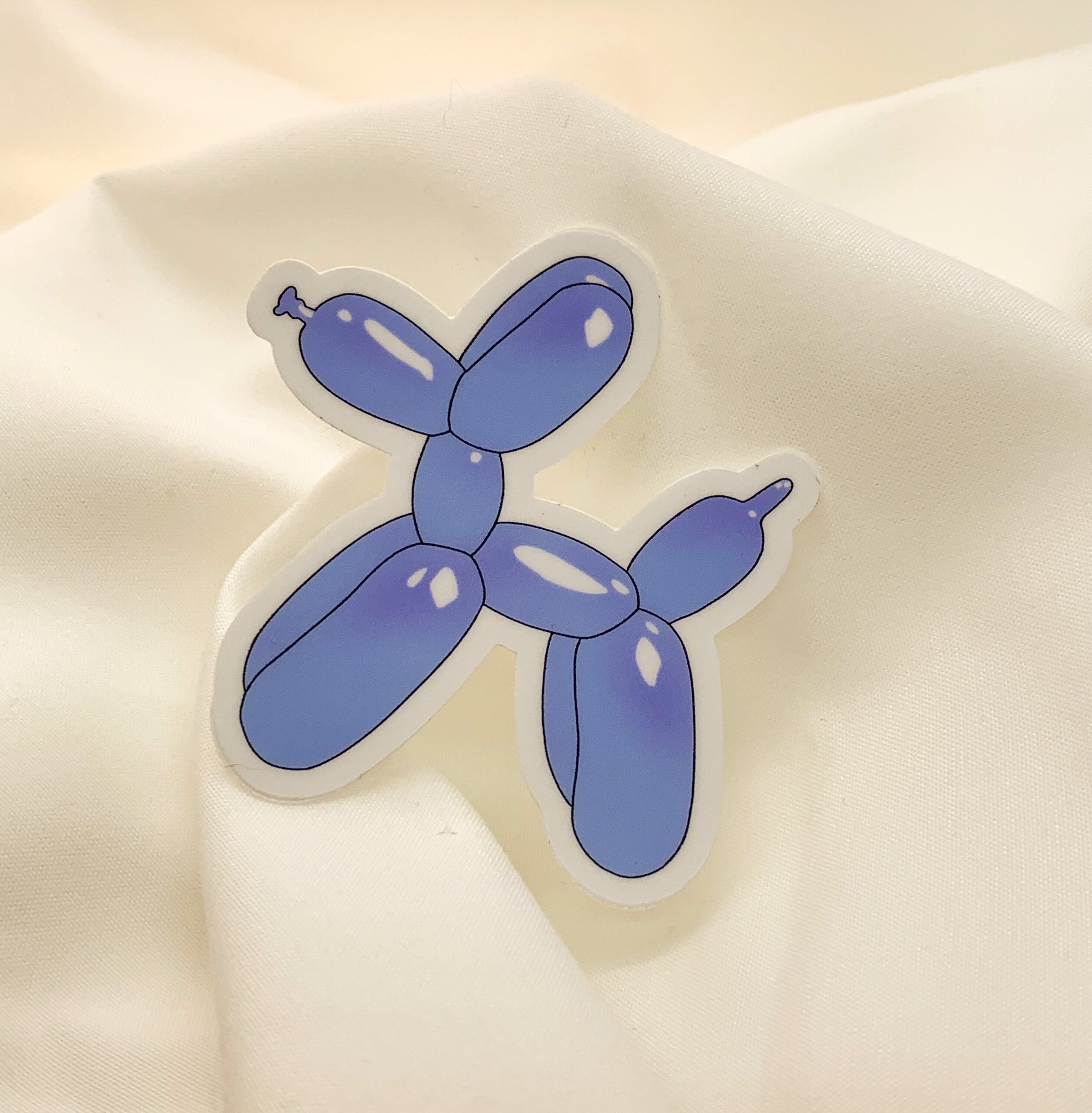 Balloon Dog Sticker Pack Laptop Sticker Waterproof Water | Etsy