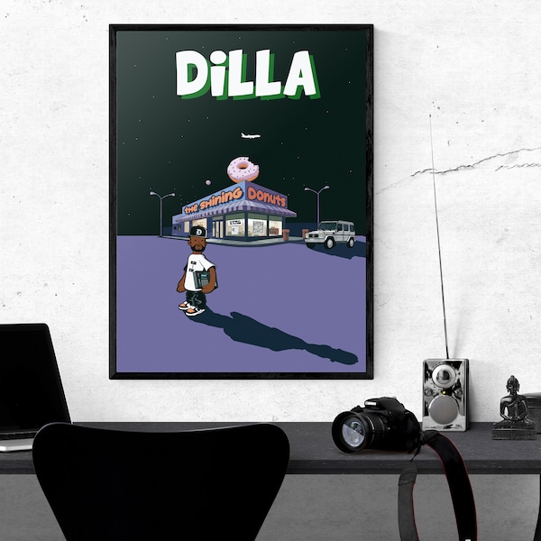 J Dilla Donuts Poster - Etsy
