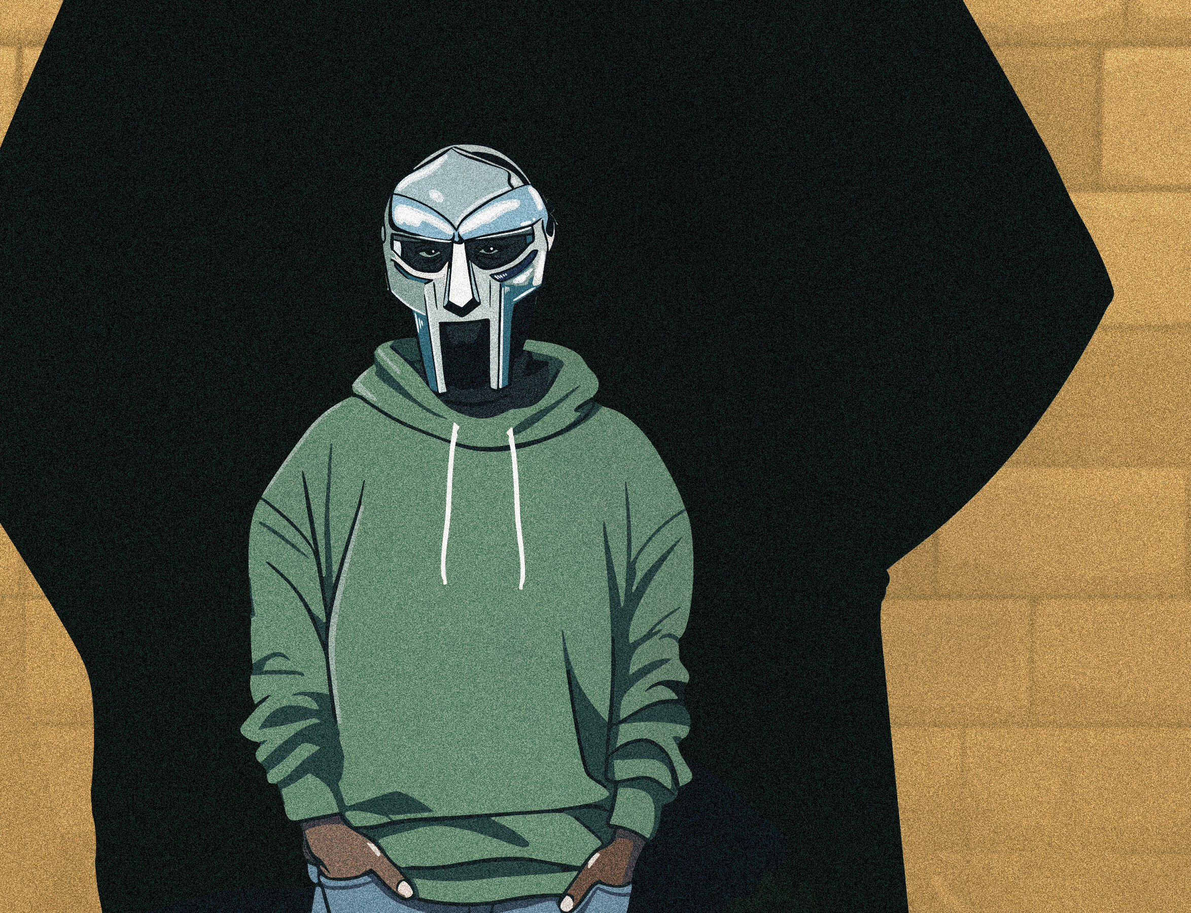 MF DOOM Inspired Hip Hop Comic Poster - Etsy