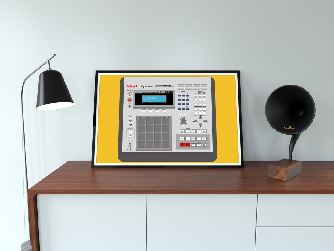 MPC 3000 Wall Art Poster - Etsy