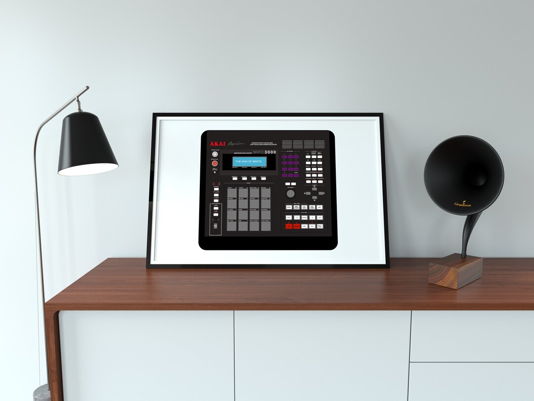 MPC 3000 Black Edition J Dilla Wall Art Costumisable Poster - Etsy