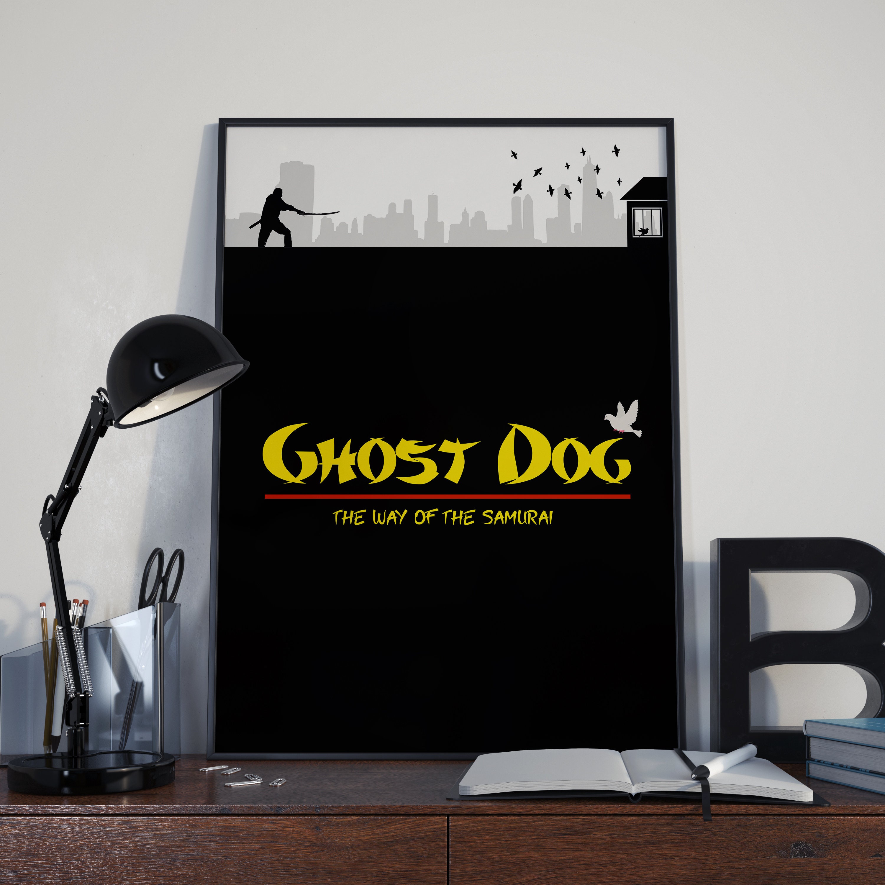 Ghost Dog Movie Minimal Wall Art Inspired Poster - Etsy