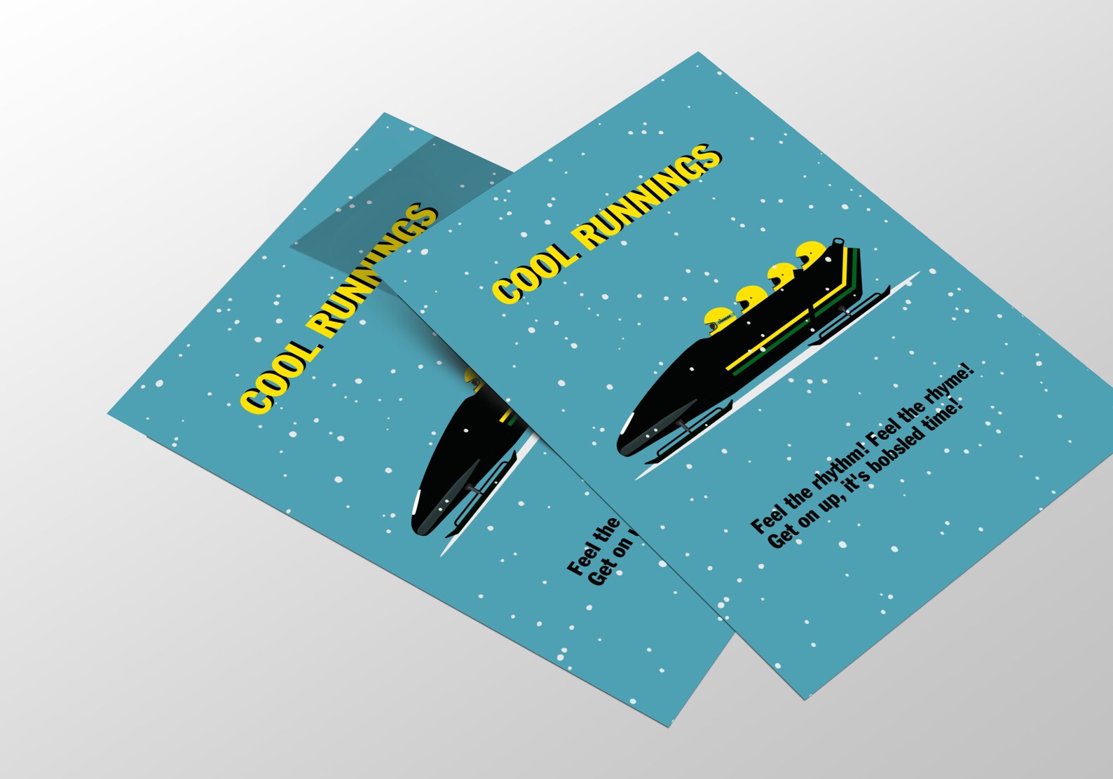 Cool Runnings Movie Inspired Minimal Wall Art Print Poster - Etsy