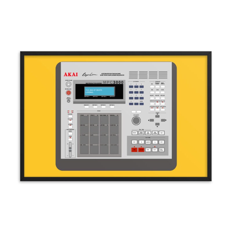 MPC 3000 Wall Art Poster - Etsy