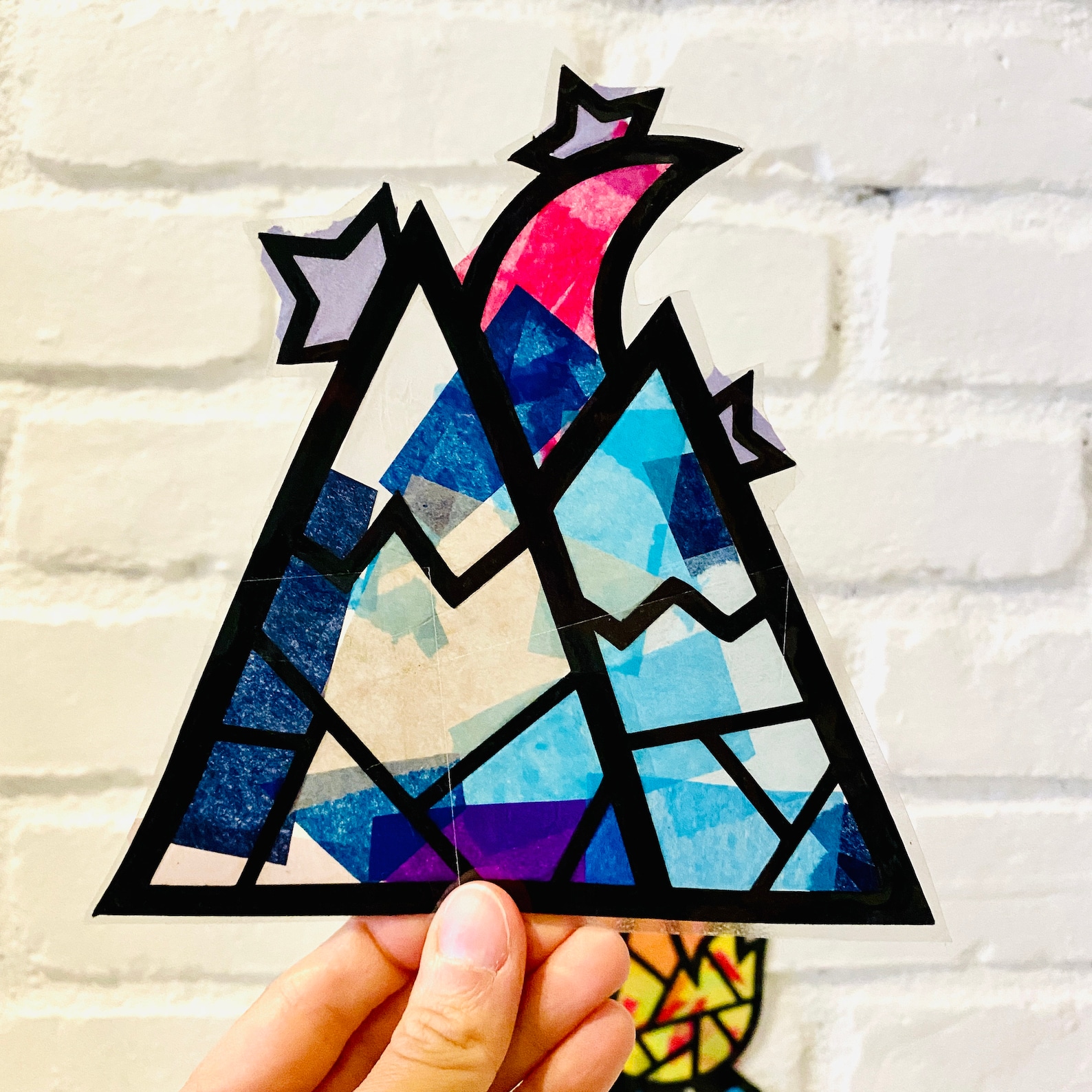 Camping Suncatcher Kit Craft Kids Craft Kit Art Project - Etsy