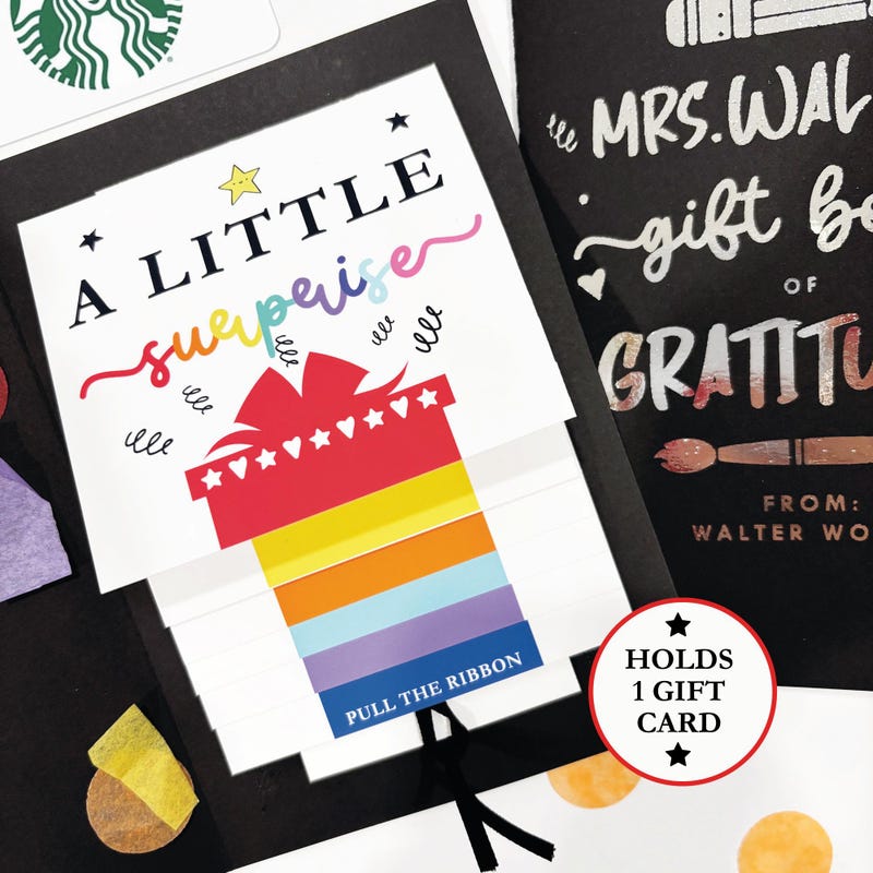 Waterfall Card 1 Gift Card - 60+ Gift Ideas for 2025