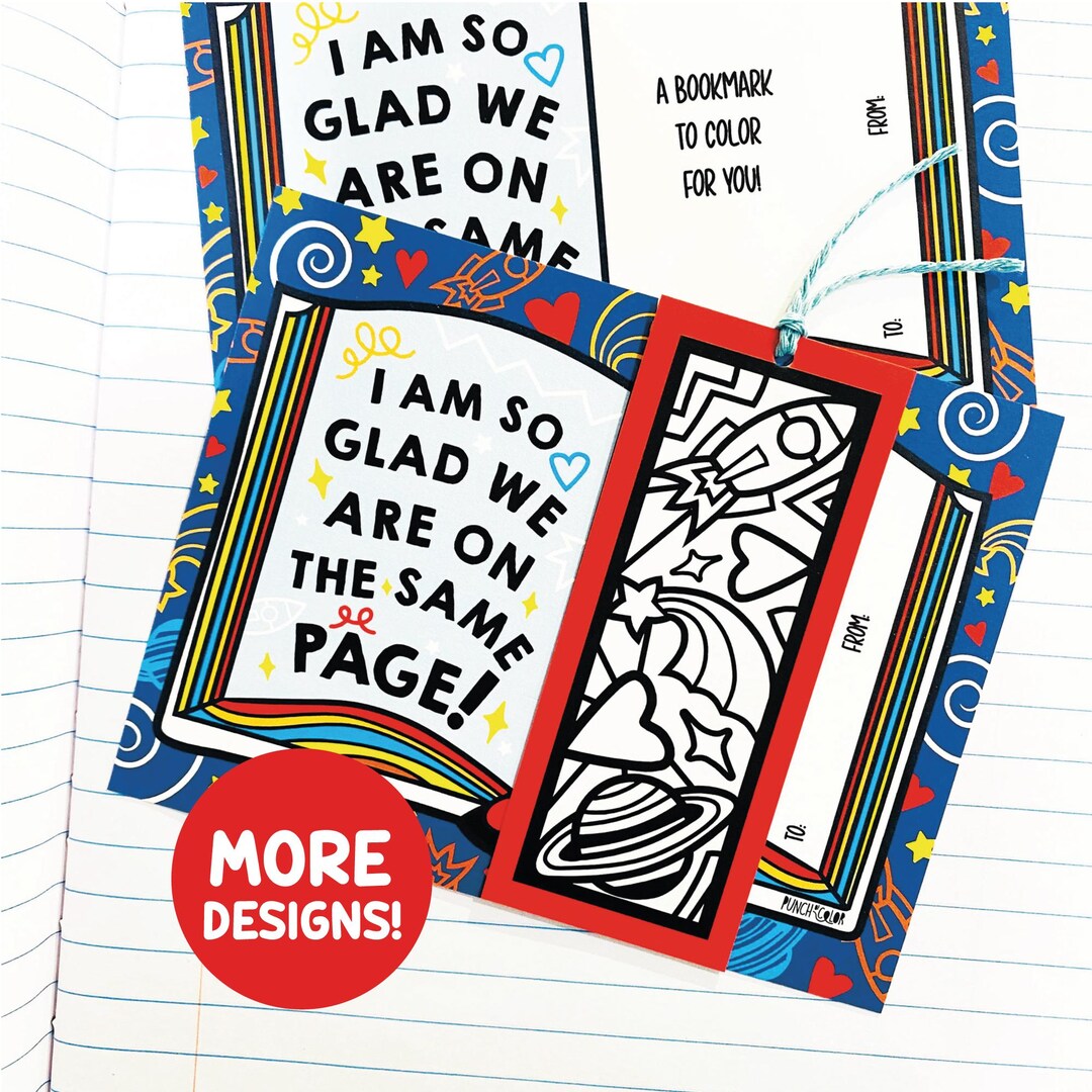 Bulk Valentines Day Favors for Kids, Bookmarks for Students, Class ...