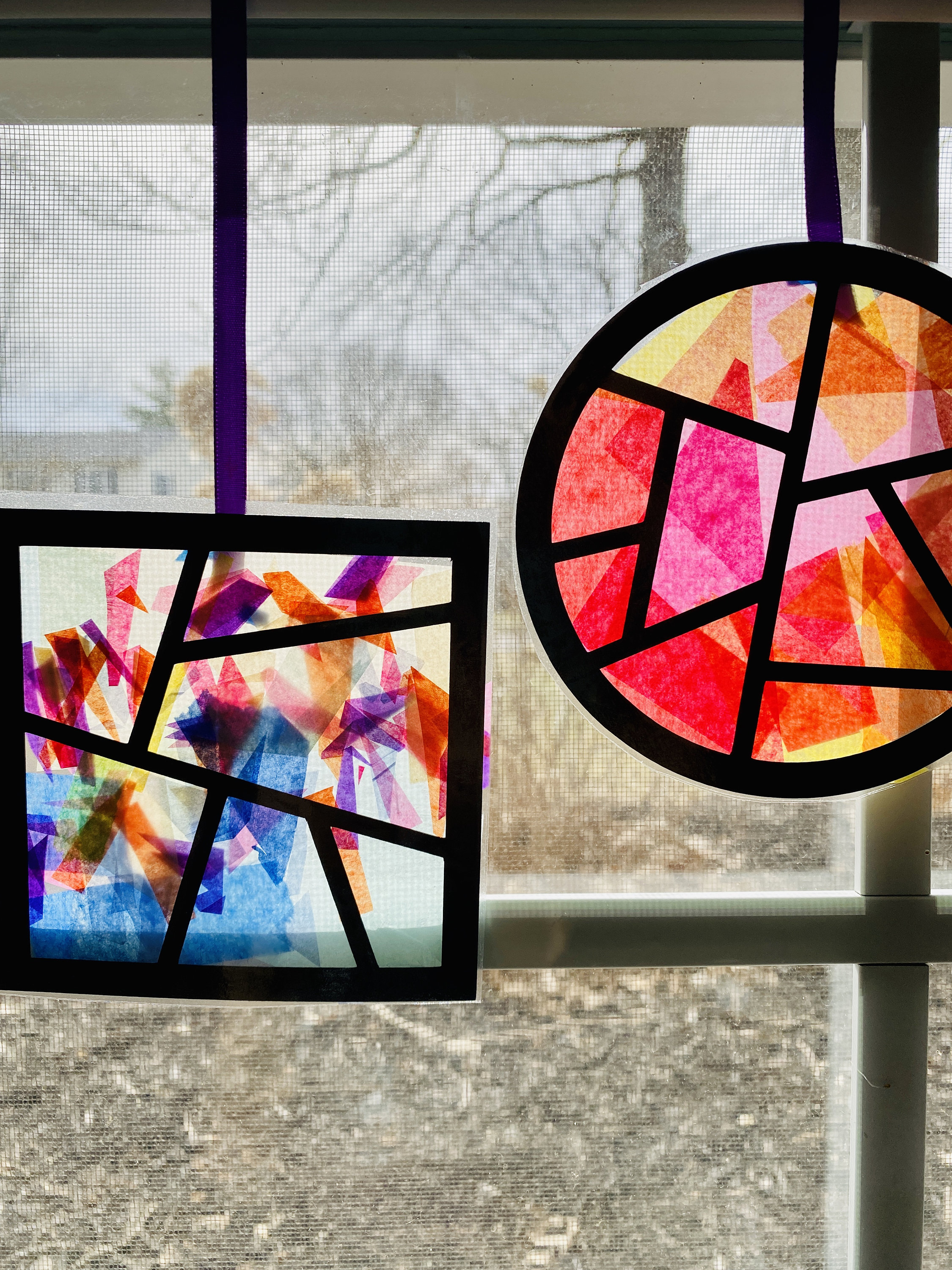 Learning Shapes Suncatcher Kit - Educational Preschool Craft ...