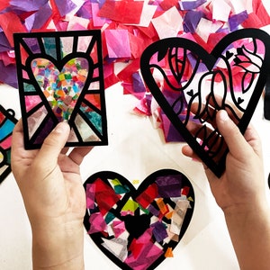 Valentines Day Crafts for Kids and Toddlers, Easy Activity for ...