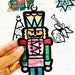 DIY Christmas Ornaments Tissue Paper Stained Glass Suncatcher Kit ...
