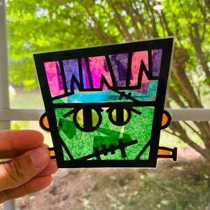 Mini Frankenstein Suncatcher Kit, Small Halloween Party Favors, Trick ...