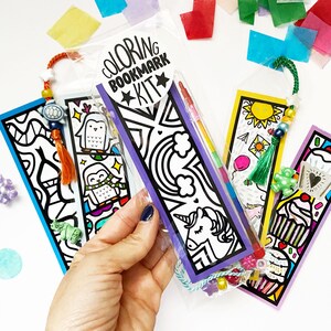 Printable Snake Party Favors, Snakes Coloring Bookmark Kits, DIY ...