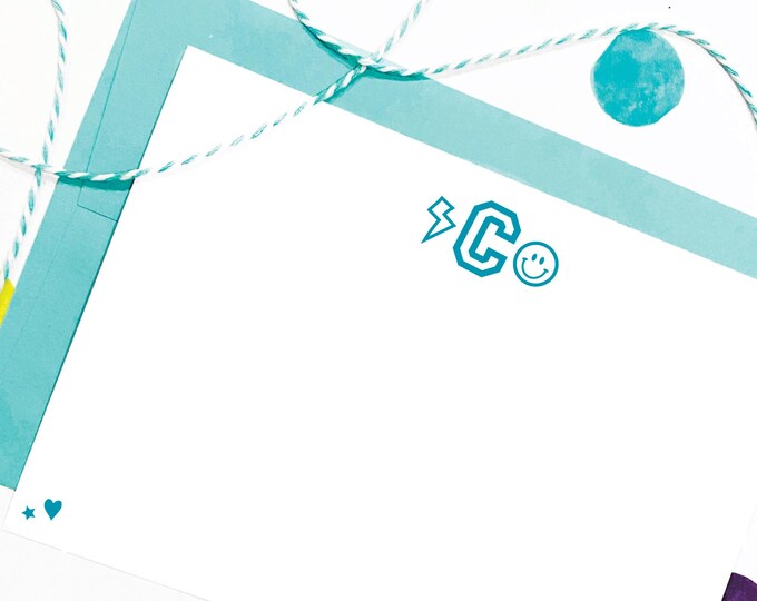 Personalized Sassy Note Card Set Cute Stationery for Teens - Etsy