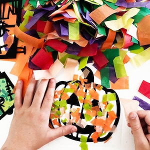 Halloween Crafts for Kids, Halloween Activities for Preschool, Paper ...