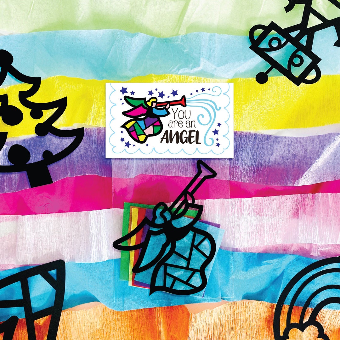 Mini Angel Suncatcher Kit Christmas Gift for Kids Gift - Etsy