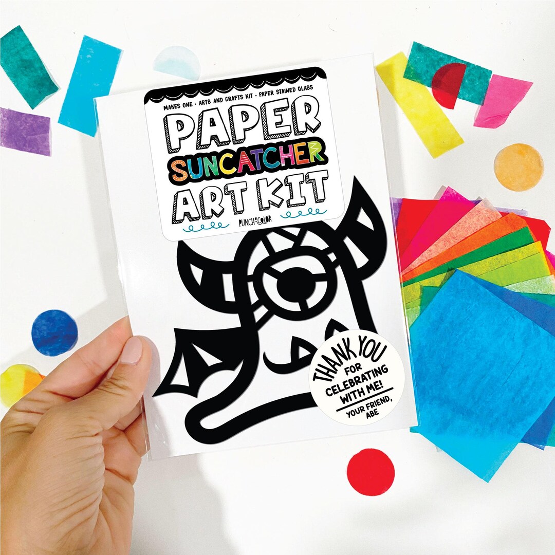 Monster Craft Kit for Kids, Halloween Themed Birthday Party Activities ...