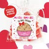 Chocolate Brownie Muffin Compares to You Valentine's Day Muffin Shaped ...