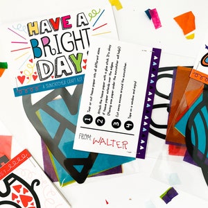 Kids Birthday Party Favor Arts and Crafts Kit Preschool and Toddler Art ...