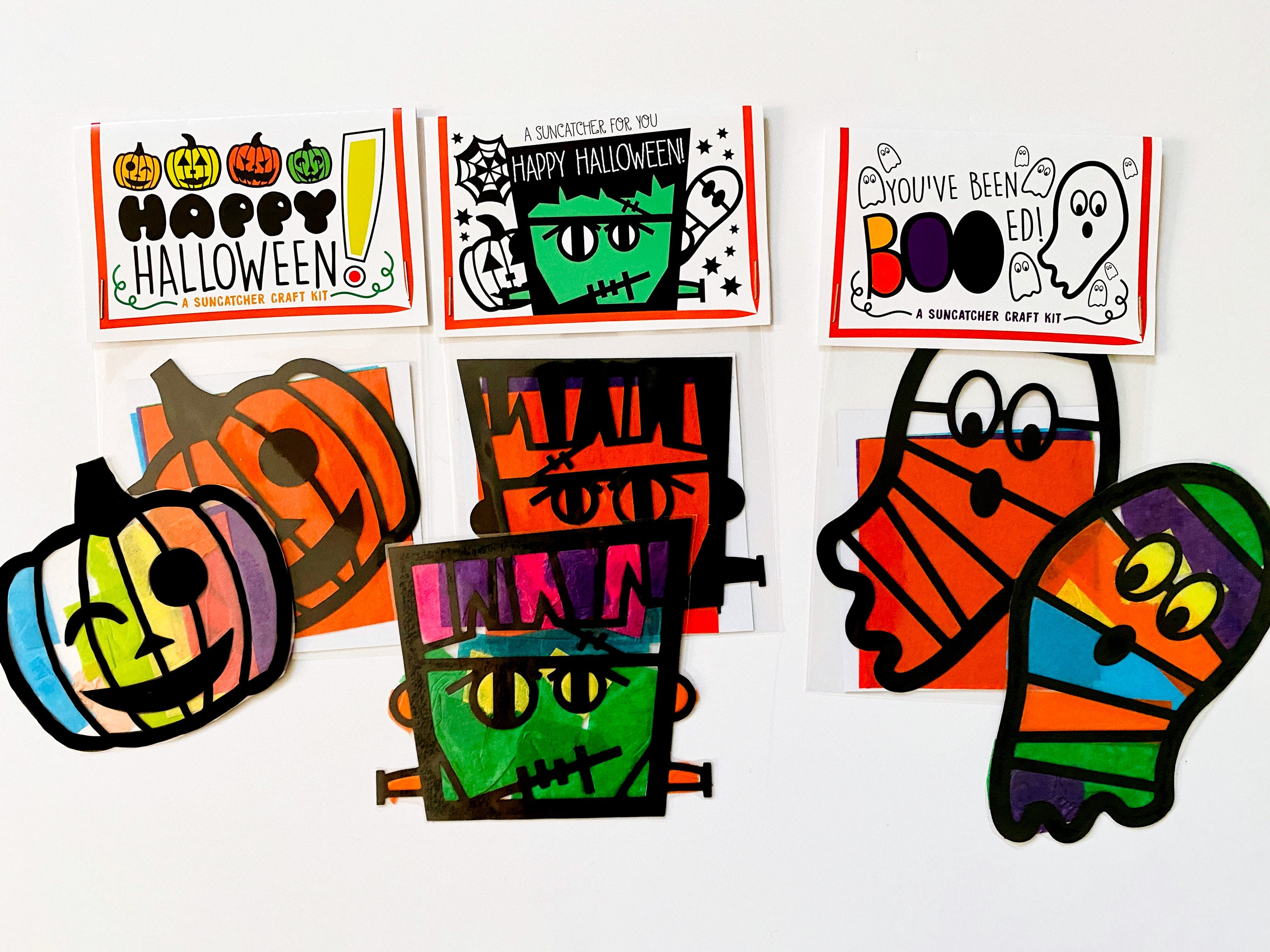 12 Halloween Party Favors Pumpkin Frankenstein Ghost - Etsy