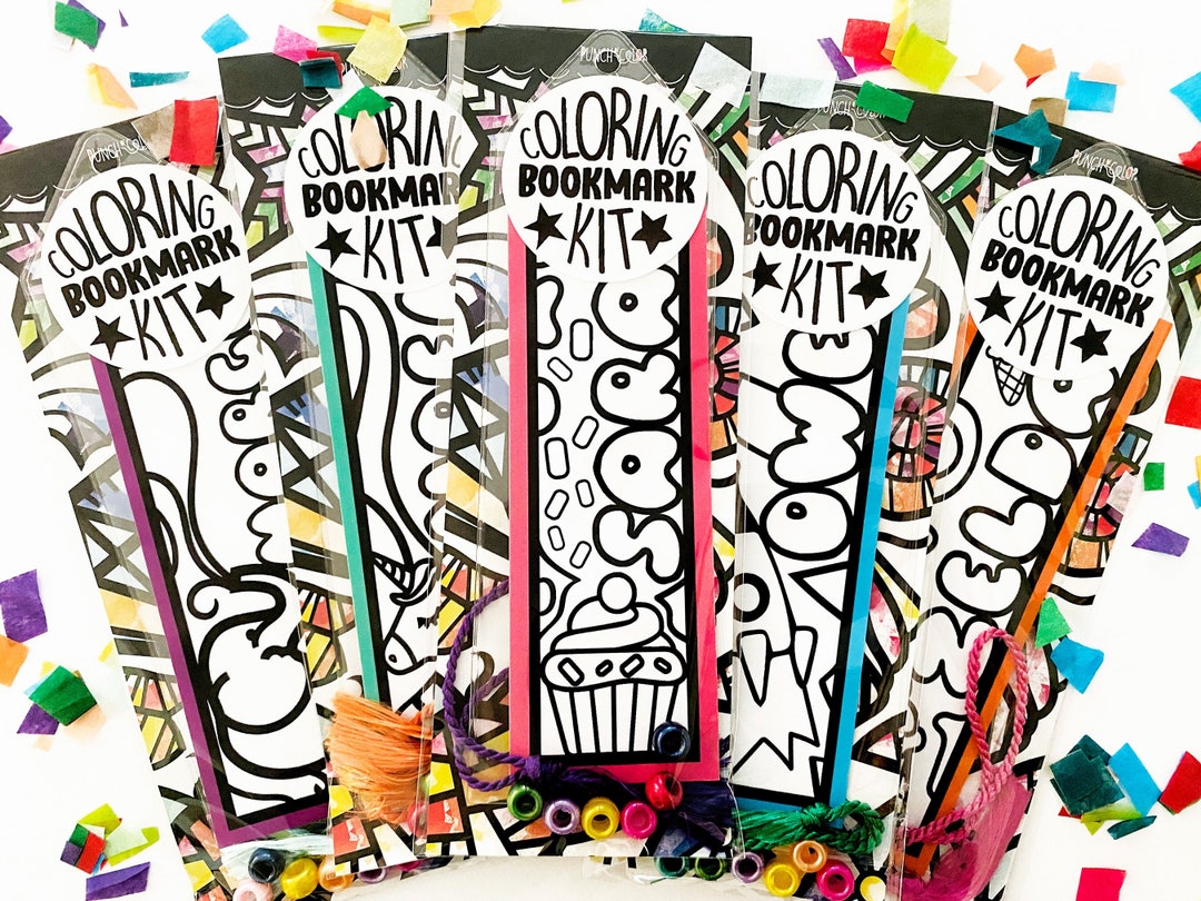 Bulk Kids Bookmark Party Favors, Personalized Kindergarten Graduation ...