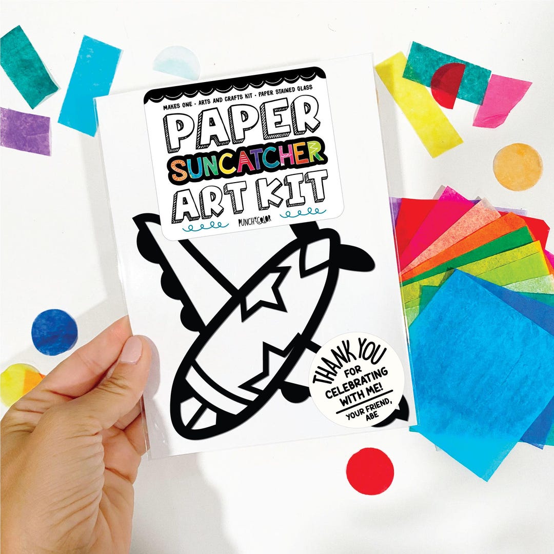 Airplane Craft Kit for Kids, Airplane Birthday Party Activities, Planes ...