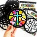 Cross Suncatcher Crafts, Sunday School Activity, Christian Craft for ...