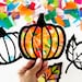 Pumpkin Suncatcher Kit, Fall Craft Kits for Kids, Fall Classroom ...