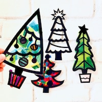 Snowglobes Suncatcher Kit, Kids Winter Craft Kit, Christmas Crafts for ...