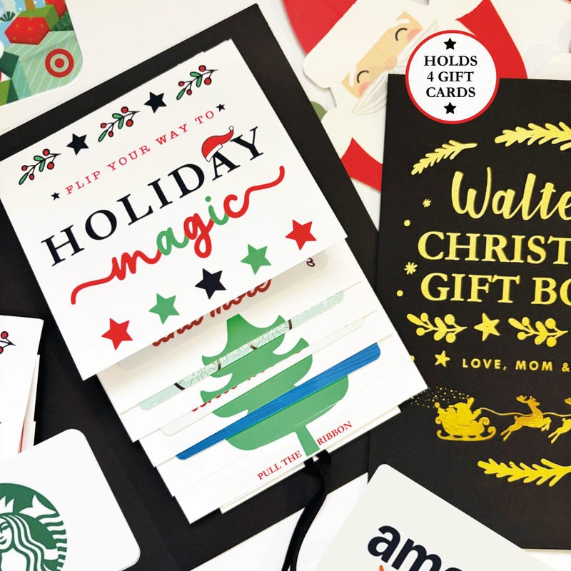 Multiple Gift Card Holder - 60+ Gift Ideas for 2025