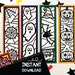 PRINTABLE Halloween Coloring Bookmarks Instant Download Halloween Kids ...