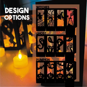 Halloween Lantern DIY Craft Kit for Kids, Witches Ghost or Pumpkin ...