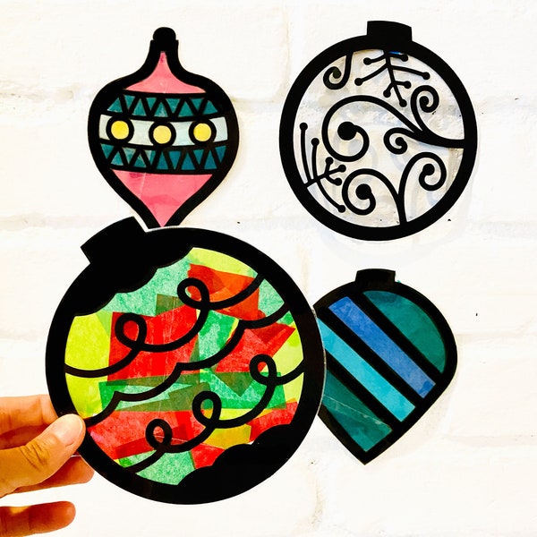 Holiday Suncatcher - Etsy