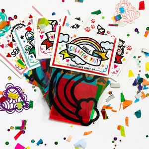 Kids Birthday Party Favor Arts and Crafts Kit Preschool and Toddler Art ...