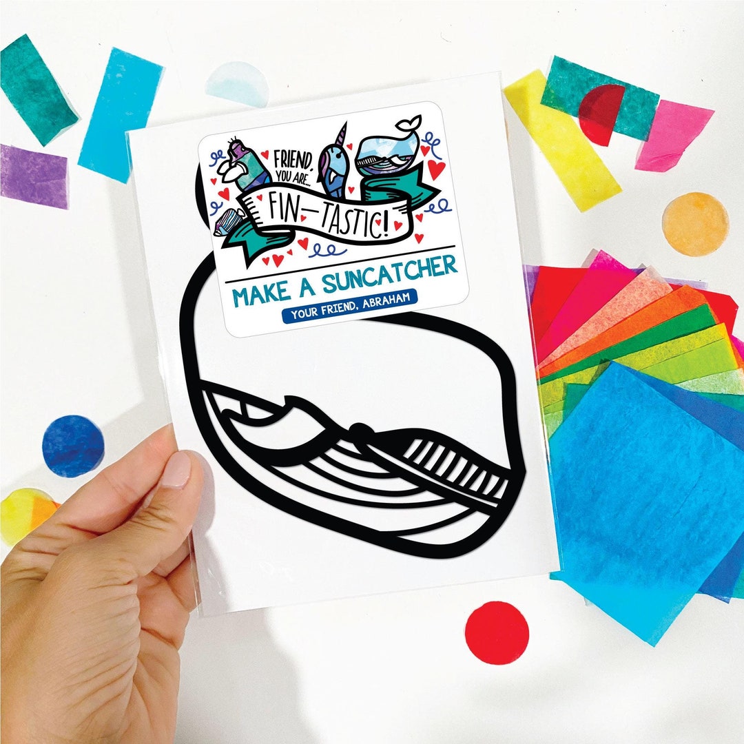 Whale Craft Kit for Kids, Under the Sea Birthday Party Activities ...