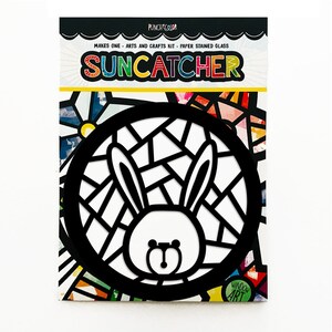 Bunny Rabbit Suncatcher Activity Kit, Bunny Party Favors for Kids ...