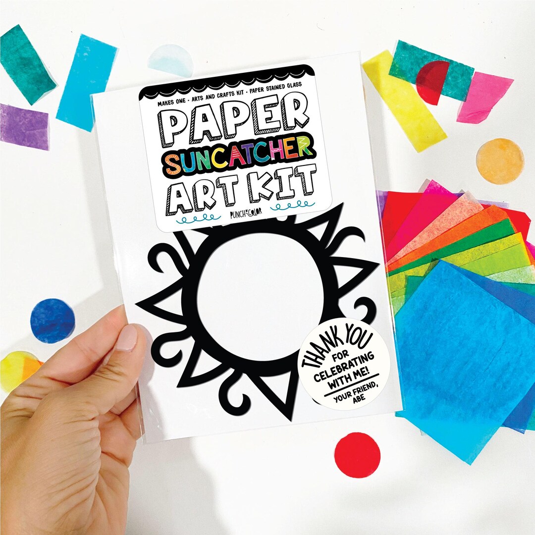 Sunshine Craft Kit for Kids, Sun Themed Birthday Party Activities ...