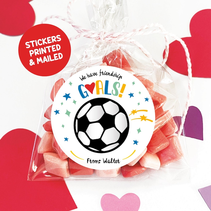 Soccer Valentine - Etsy