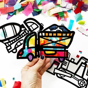 Bulk Construction Crafts for Kids Digger Birthday Party Activity ...