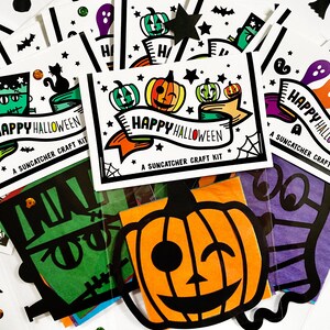 Mini Frankenstein Suncatcher Kit, Small Halloween Party Favors, Trick ...