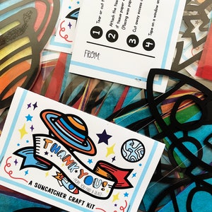 Rocket Ship Birthday Party Favor Craft Kit, Outer Space Birthday Party ...