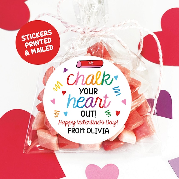 Chalk Stickers - Etsy