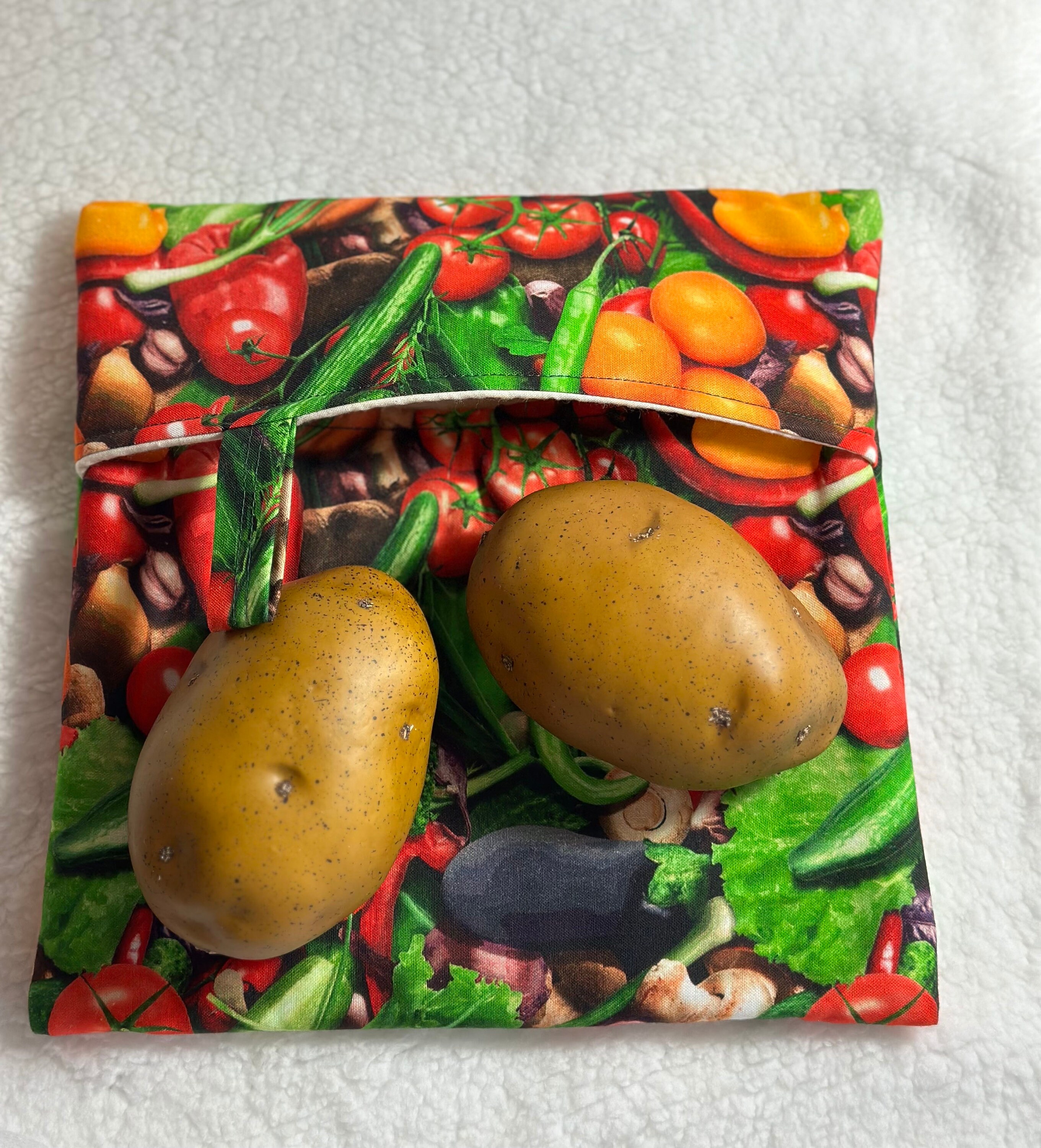 Microwaveable Potato Bag/ Potato Sack/ Baked Potato Bag/ Reuseable ...