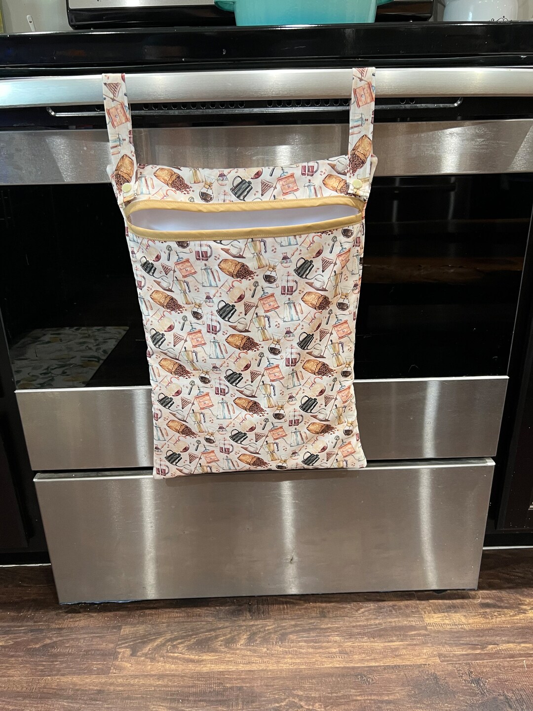 Kitchen Towel Wet Bag/ Laundry Bag/ Laundry Wet and Dry Bag/ Towel ...