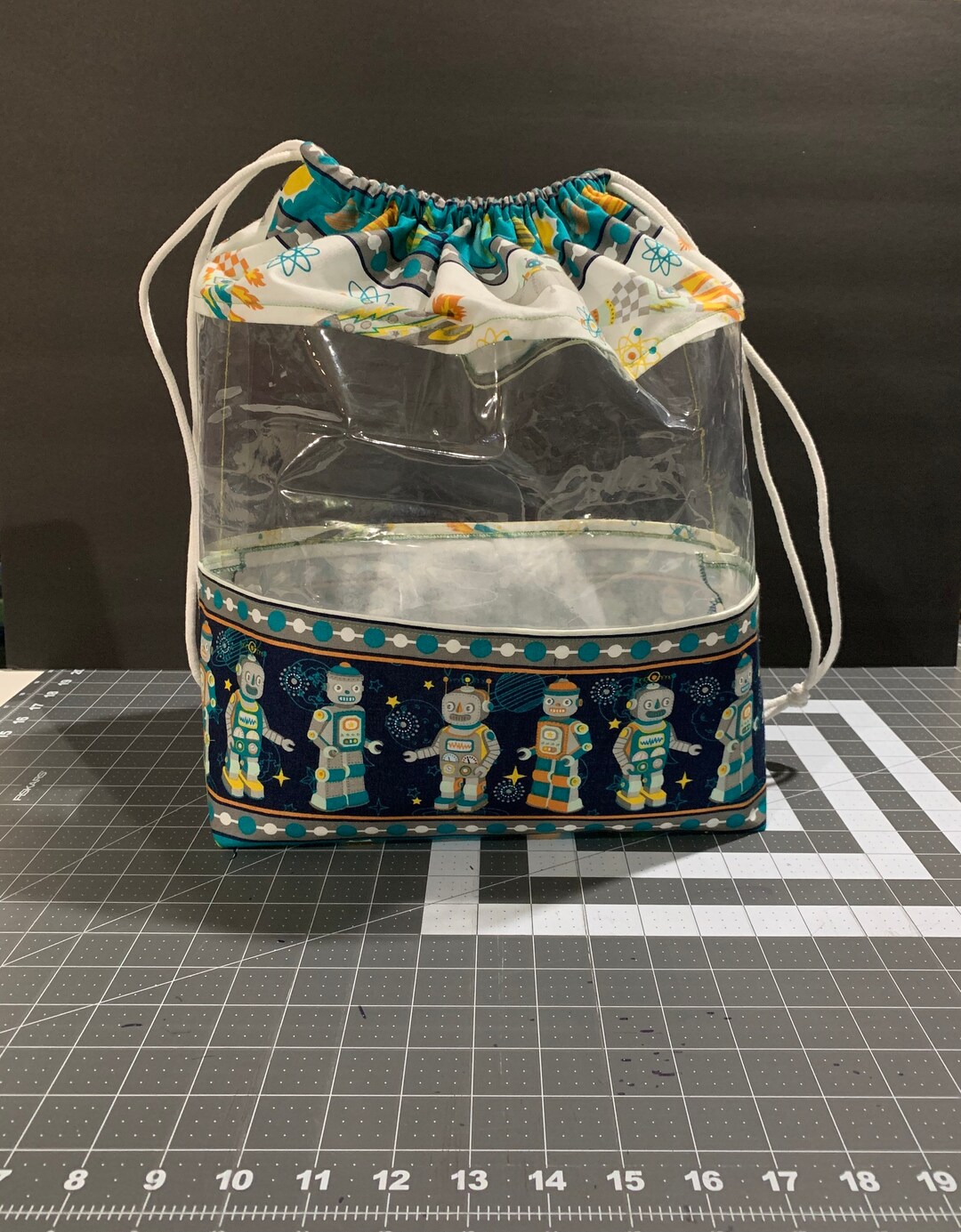 Peekaboo Toy Bag/ Toy Storage Bag/ Drawstring Toy Storage Bag/ Extra ...
