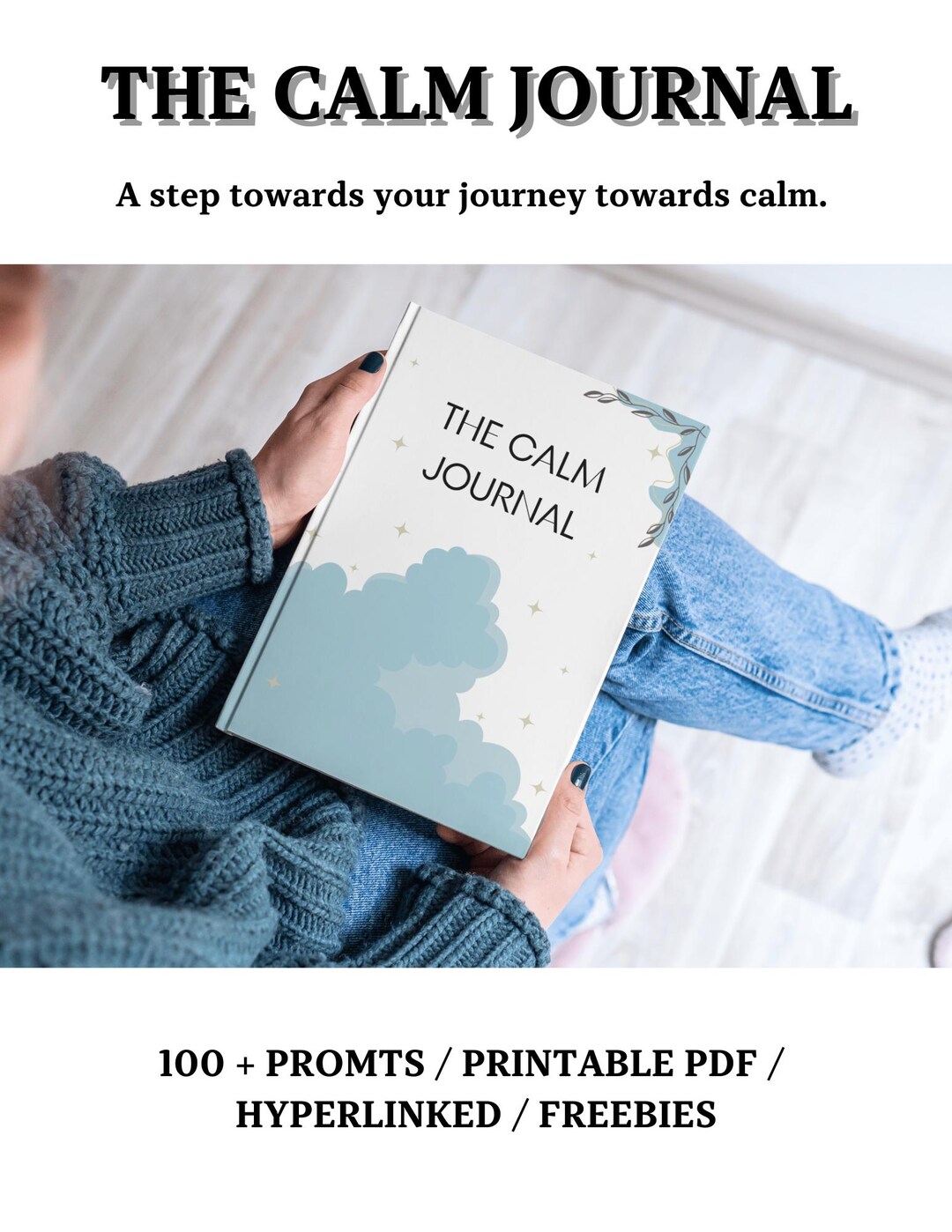 CALM JOURNAL Printable Journal High-quality PDF Therapy Worksheet ...
