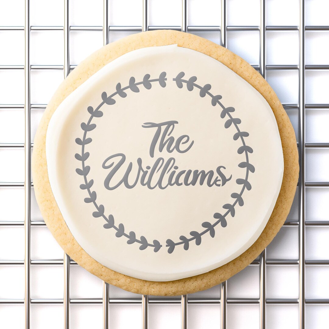 Custom Rustic Wedding Cookie Stencil | Country Boho Wedding Gift ...