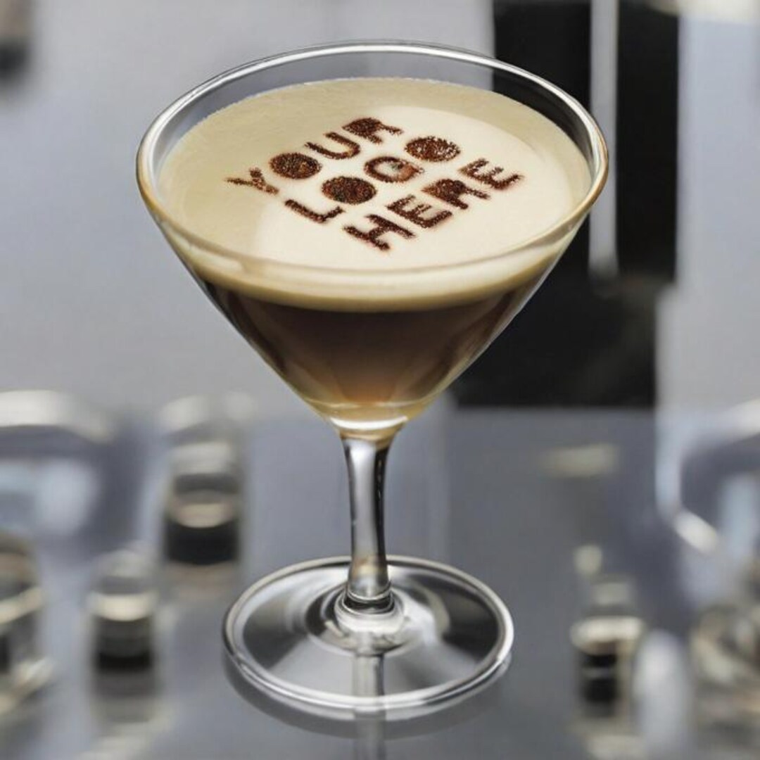 Custom Drink Stencils | Personalized Latte Art Templates | Festive ...