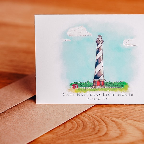 Lighthouse Note Cards - Etsy